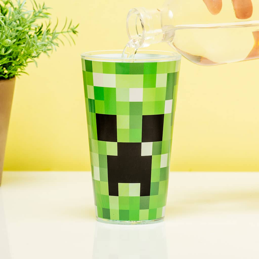 Minecraft Creeper glas van bestel je online bij Ditverzinjeniet