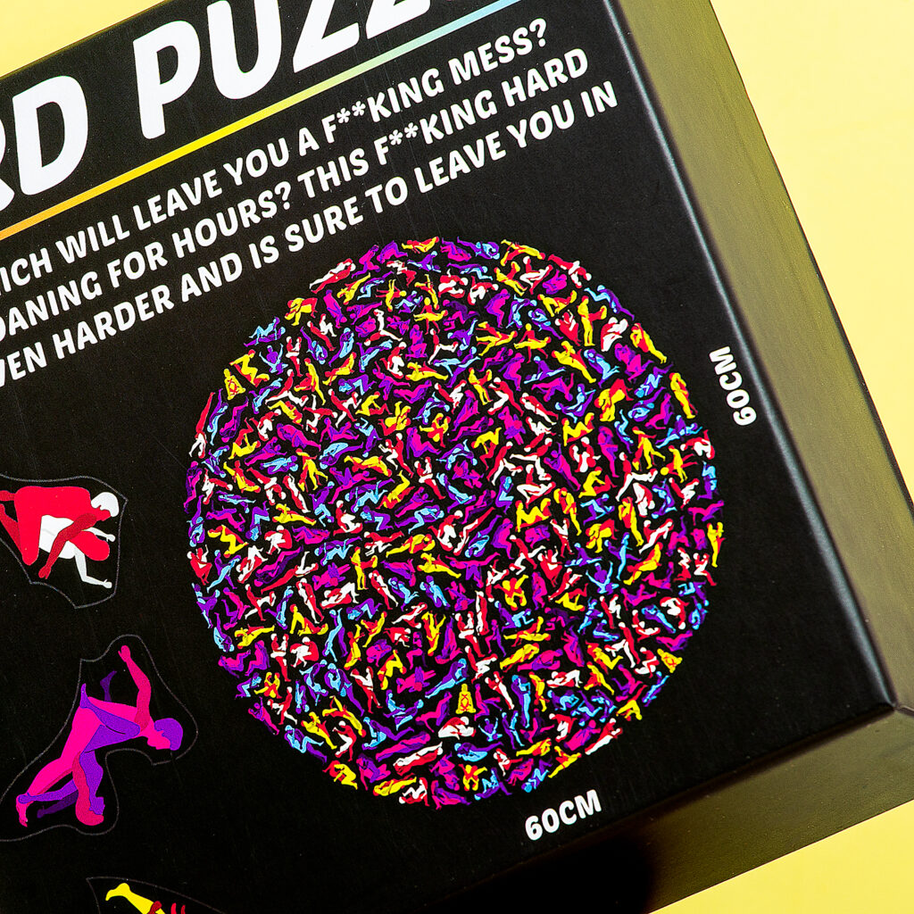 F*cking Hard puzzel (300 stukjes) van bestel je online bij Ditverzinjeniet