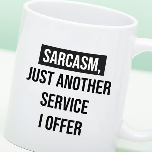 Mok Sarcasm Just Another Service van Ditverzinjeniet bestel je online ...