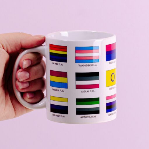 Pride vlag mok van Gift Republic bestel je online bij Ditverzinjeniet