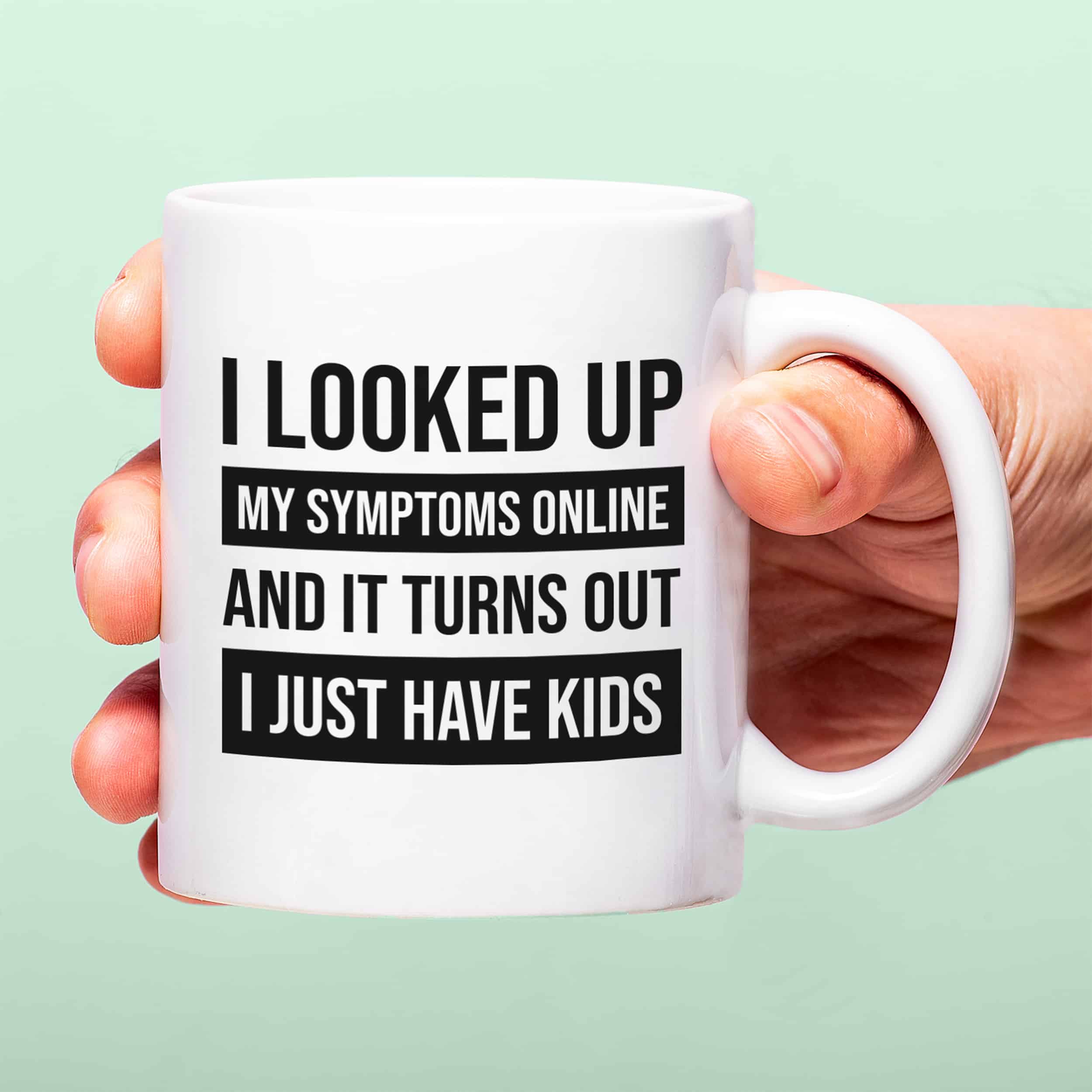 Mok I looked up my symptoms van bestel je online bij Ditverzinjeniet