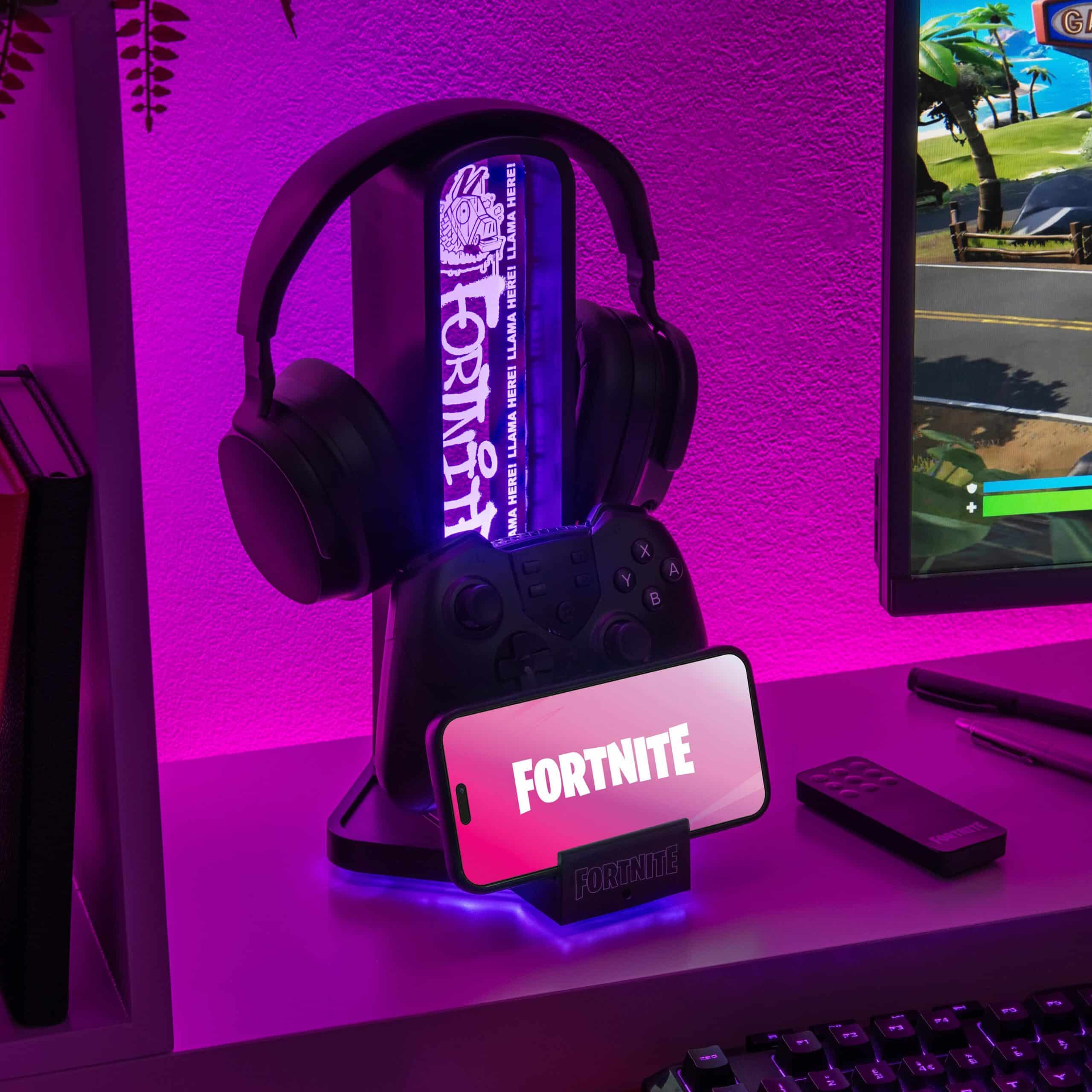 Fortnite Koptelefoonhouder met verlichting van bestel je online bij ...