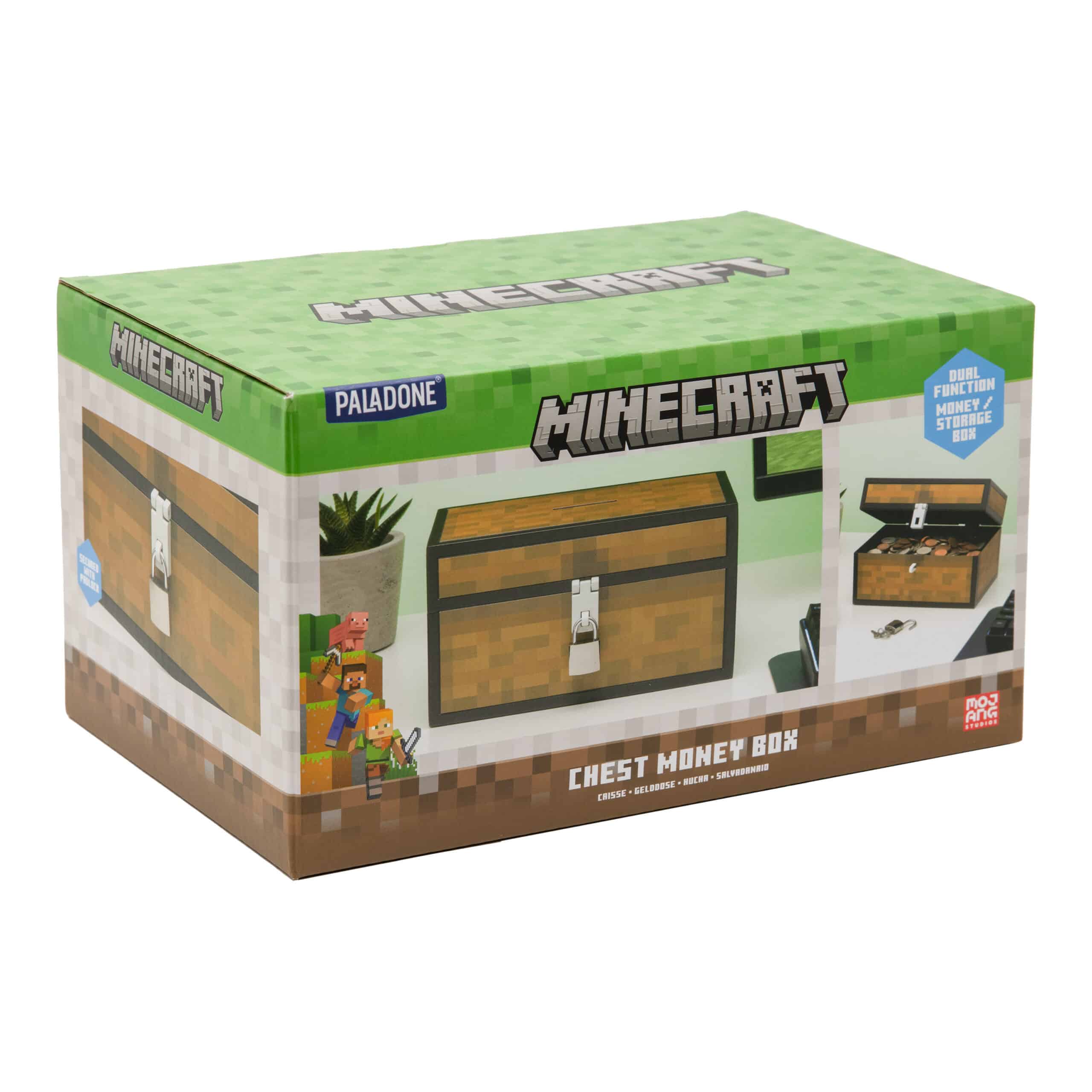 Minecraft Koffer spaarpot van bestel je online bij Ditverzinjeniet