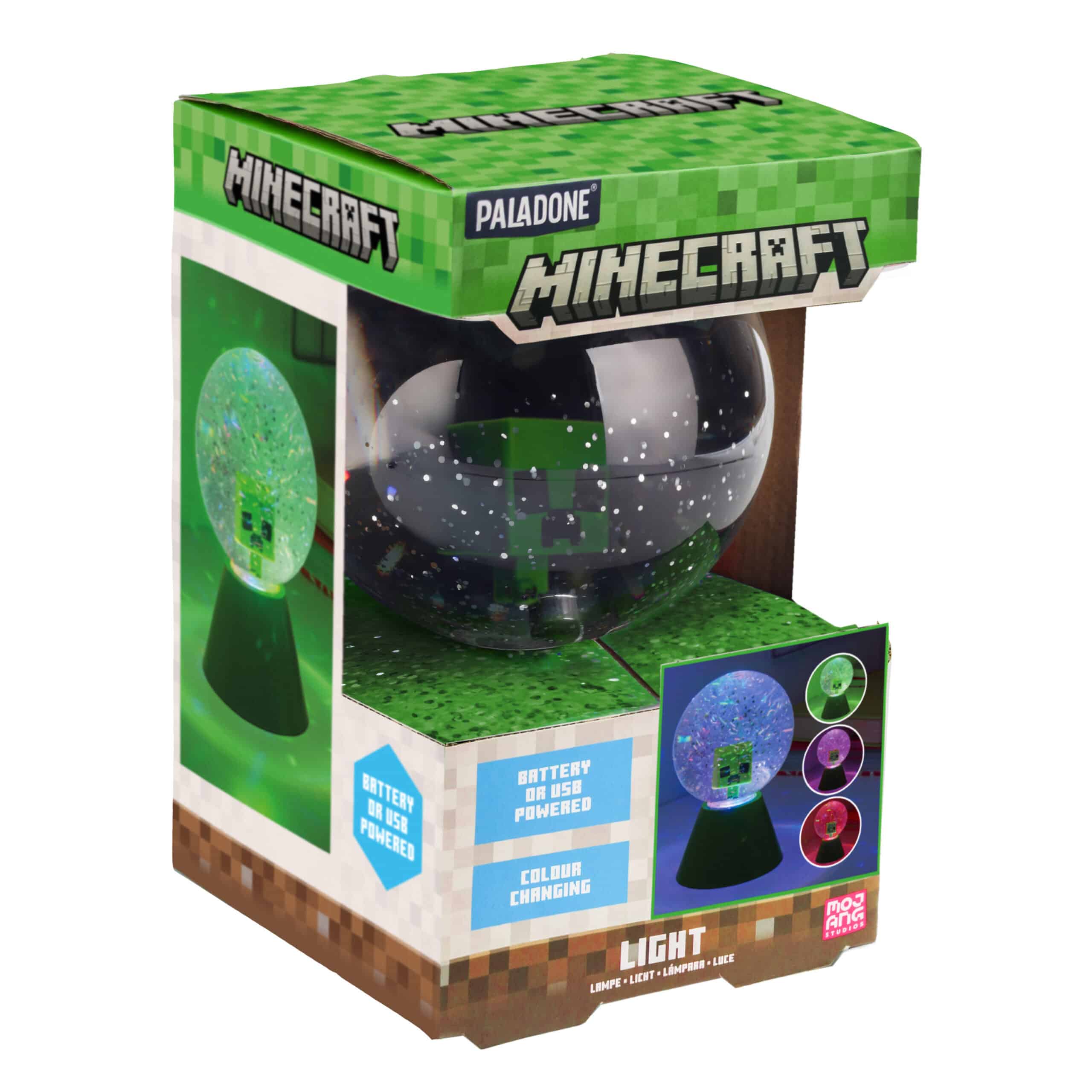 Minecraft LED glitter bal van bestel je online bij Ditverzinjeniet